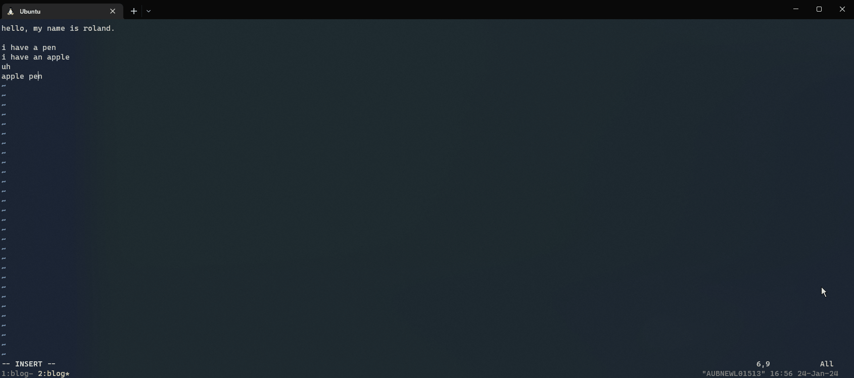 [Vim入門①] 4つのモードを使いこなそう #Vim - Qiita