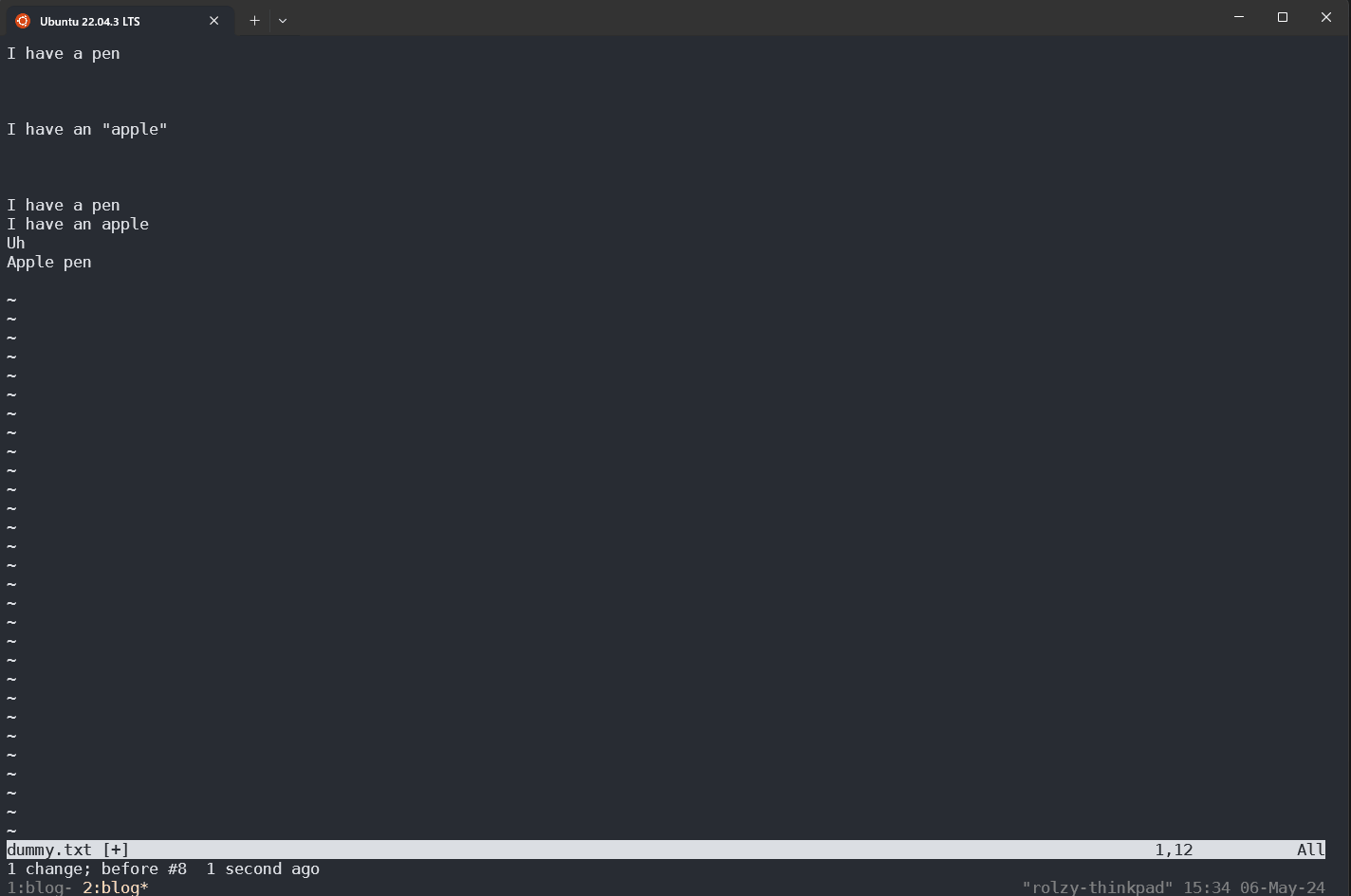 [Vim入門④] 文章を編集してみよう #Vim - Qiita