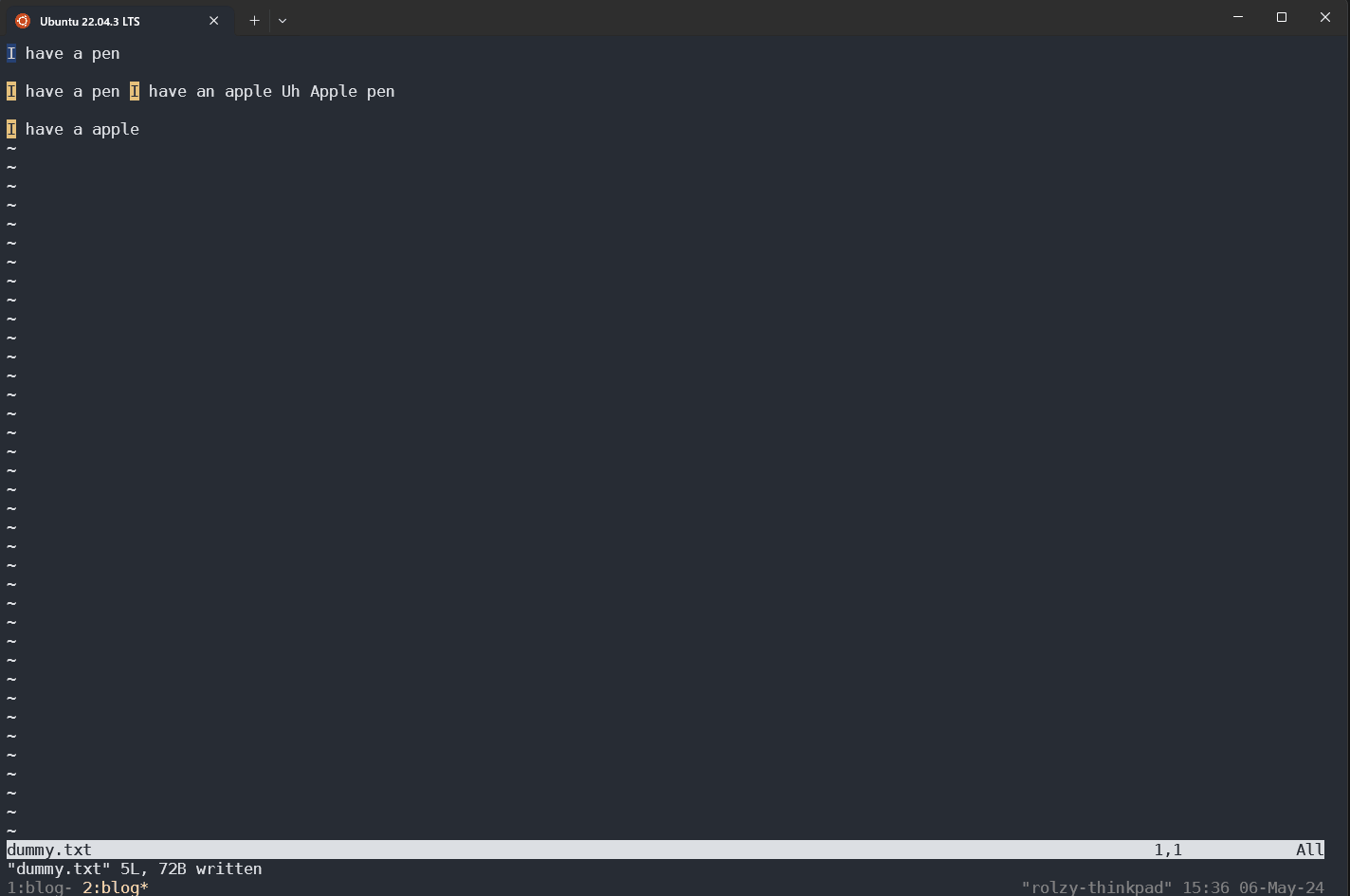 [Vim入門④] 文章を編集してみよう #Vim - Qiita